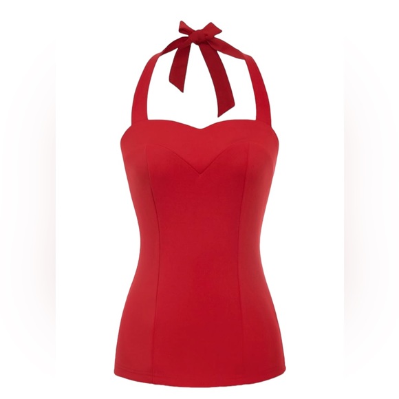 belle poque | Tops | Nwt Belle Poque Halter Tie Tops Sweetheart Neck ...